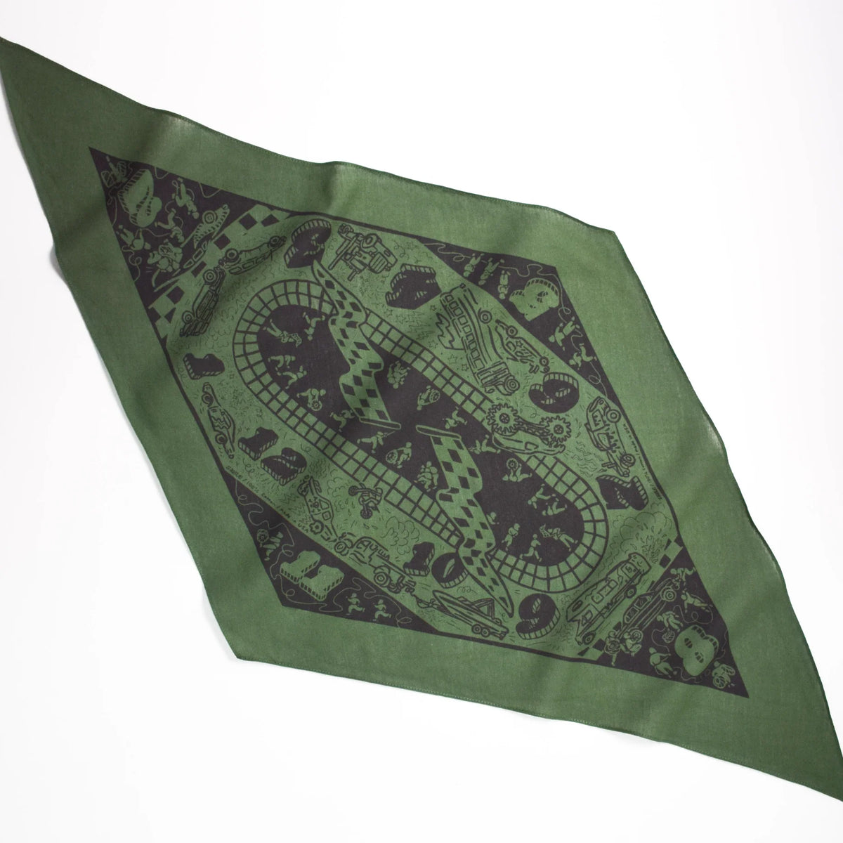 Sable - World Famous Trailer Race Bandana - Forest City – City Workshop ...
