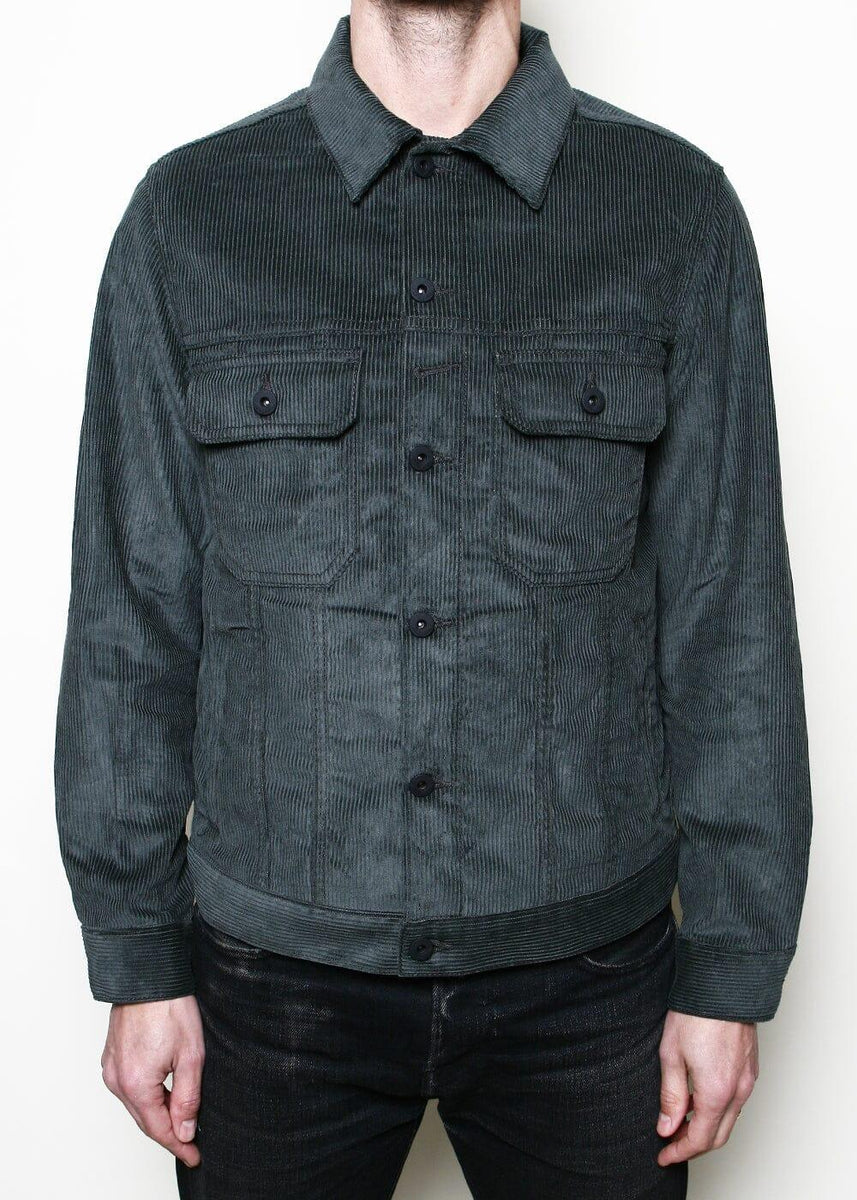 Rogue Territory - Cruiser Jacket Grey Corduroy – City Workshop Men's ...