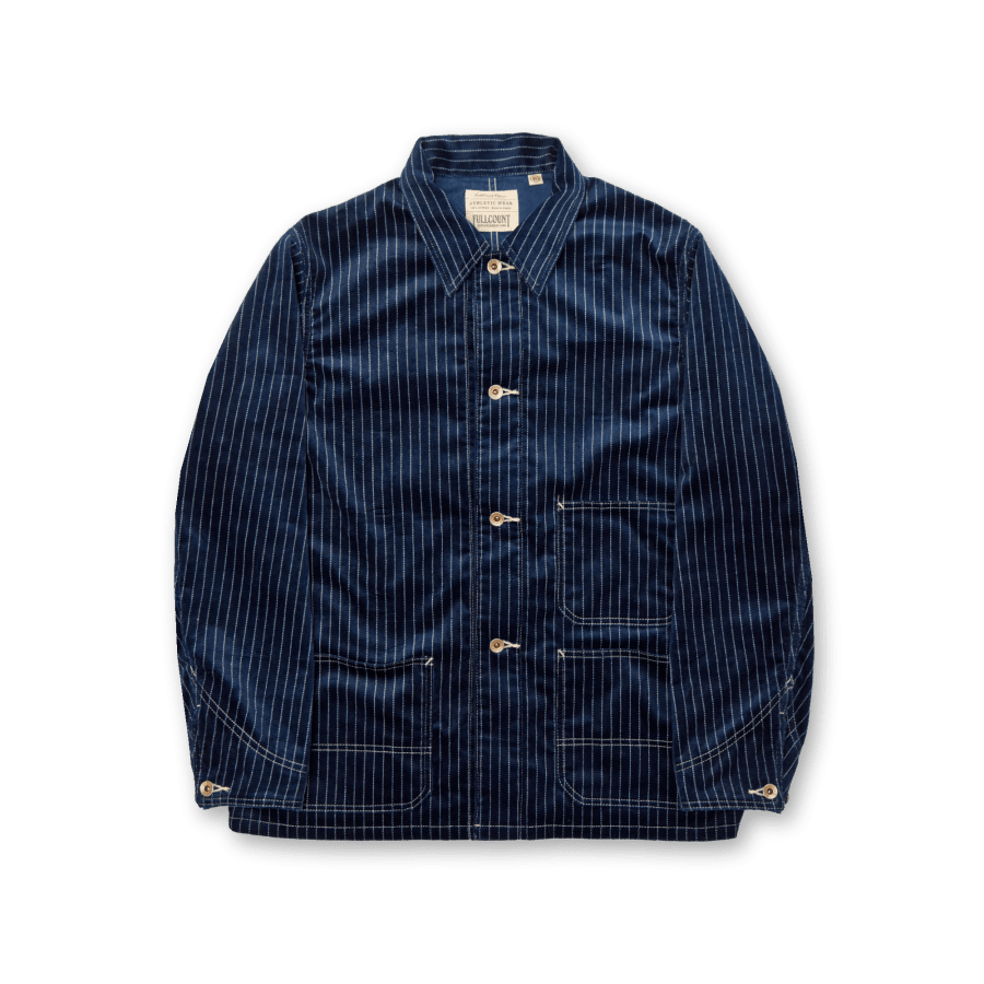 Full Count - 2015-11 - Indigo Wabash Corduroy Chore Jacket – City ...